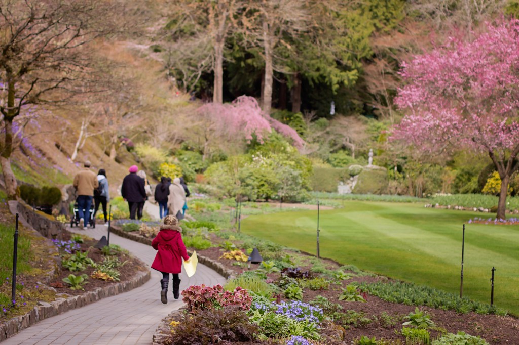 Victoria with Kids: Butchart Gardens – Daley Family Travels
